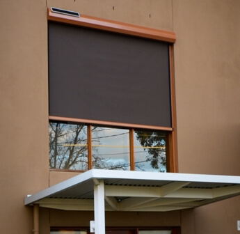 Solar Ziptrak Outdoor Window Blind