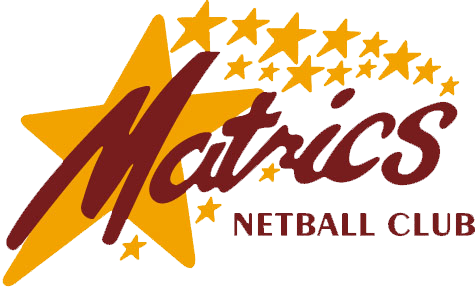 Matrics Netball Club logo transparant BG